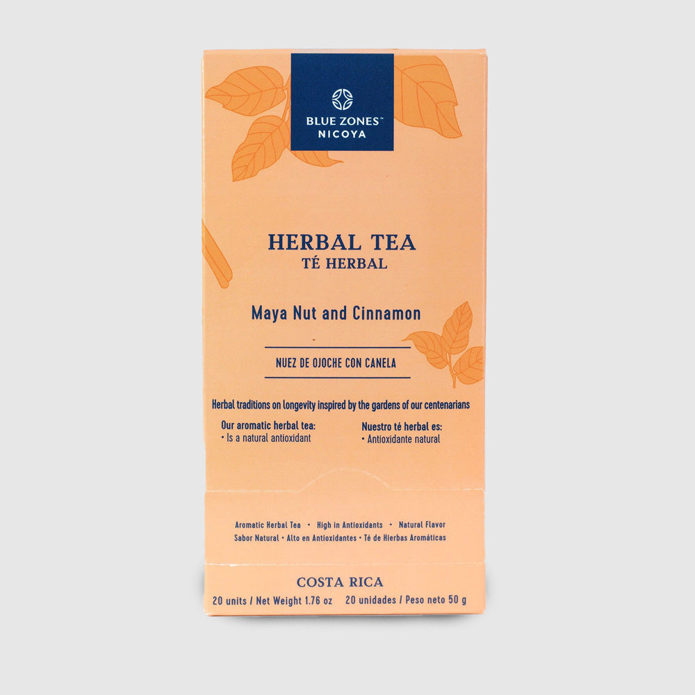 TEA MAYA NUT & CINNAMON 20 U BOX - The Blue Zones Store