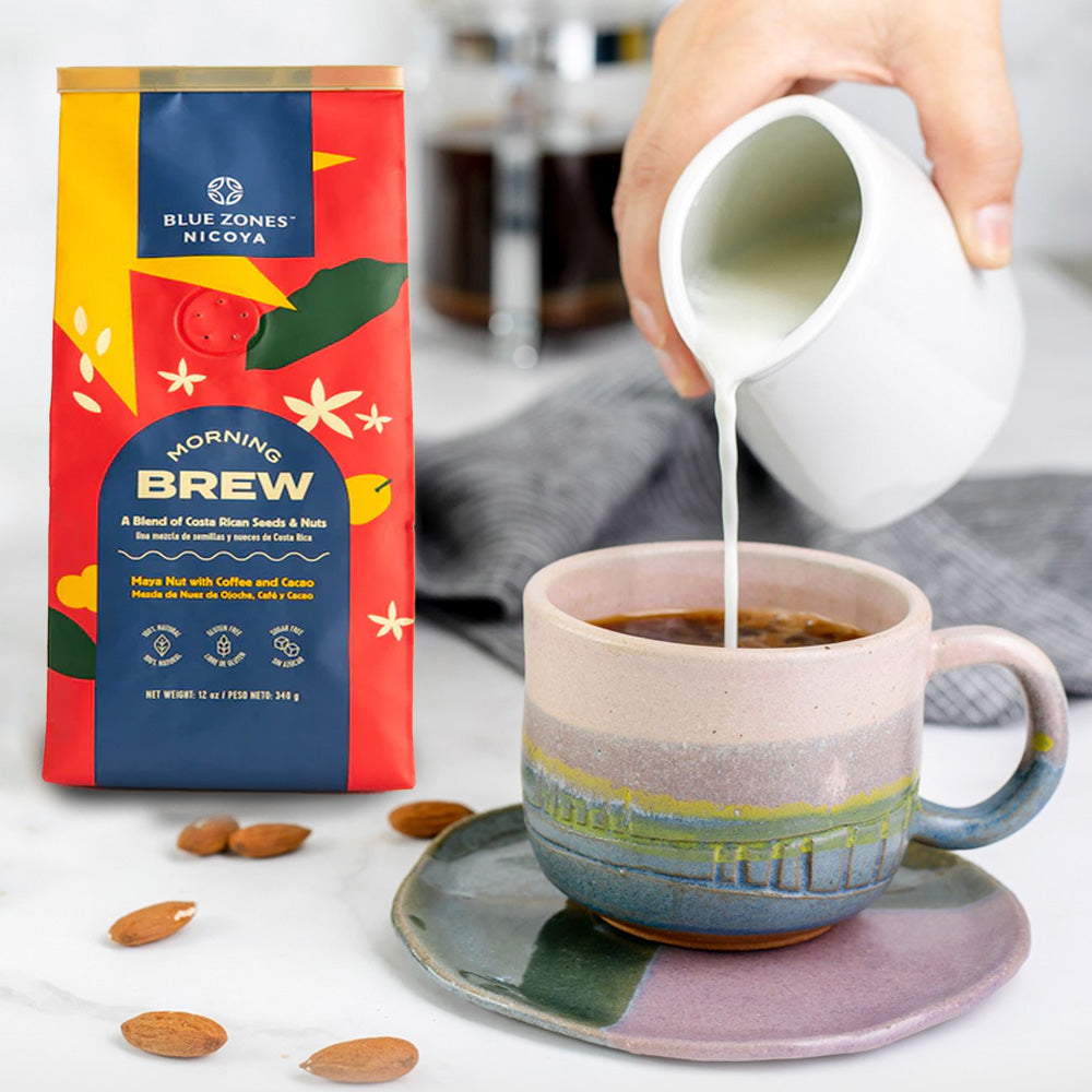 Maya Nut, Coffee and Cacao Morning Brew 340g - The Blue Zones Store