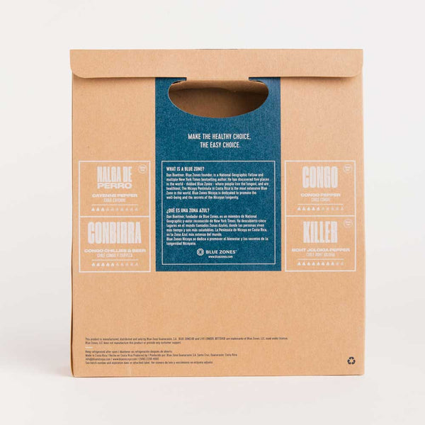 3 Pack Hot Sauce (Congo-Nalga Perro-Killer) - The Blue Zones Store