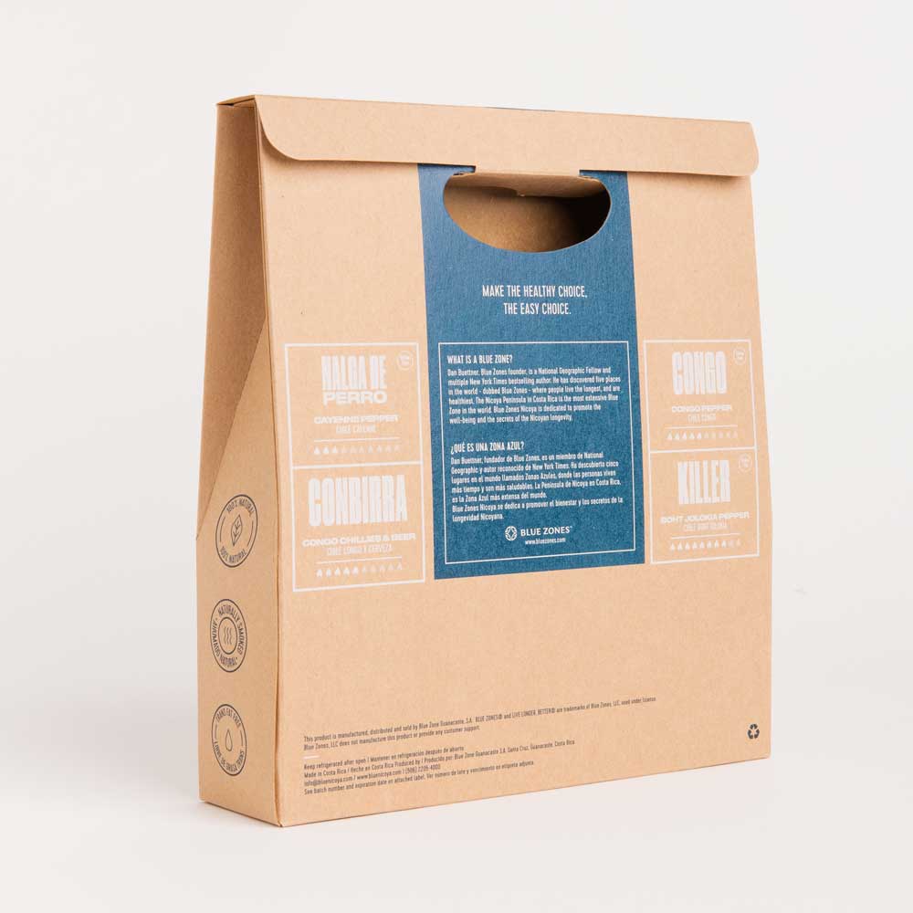 3 Pack Hot Sauce (Congo-Nalga Perro-Killer) - The Blue Zones Store